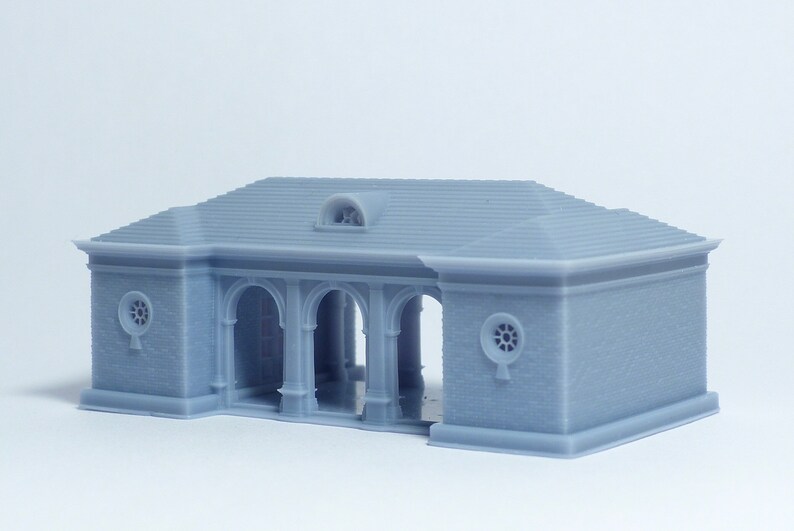 N Scale Pavillon House 1:160 for Diorama Modeling Kit - Etsy