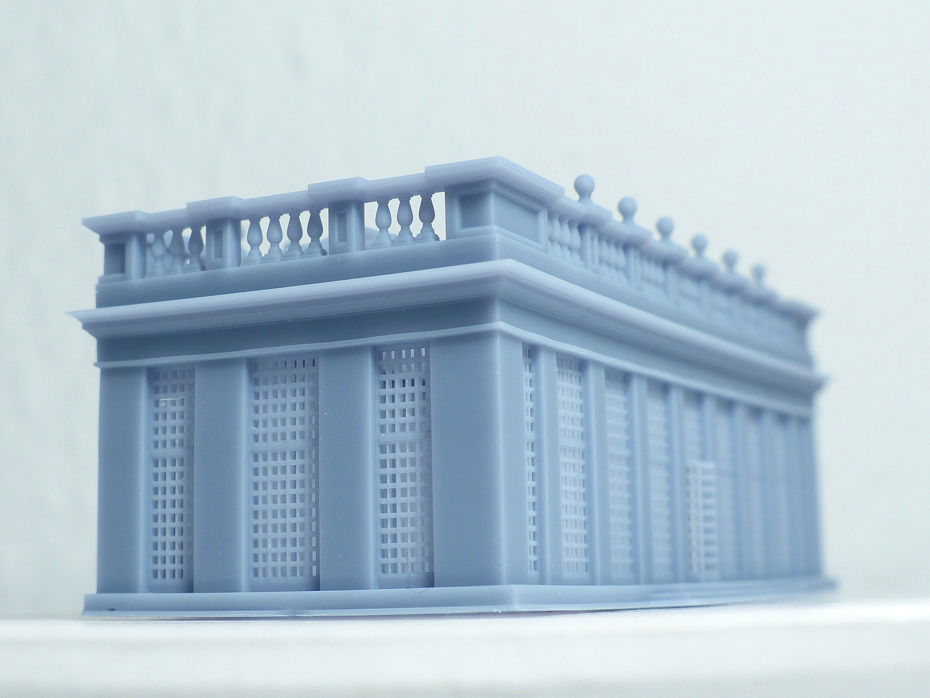 Orangerie building N scale 1:160 for diorama modeling kit | Etsy