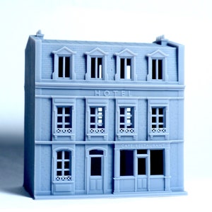 N Scale Hotel Restaurant - 1/160 for Diorama Modeling Kit - Building ...