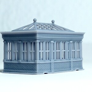 N Scale British Orangerie - 1:160 for Diorama Modeling Kit - Building ...