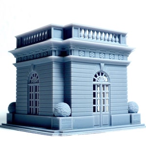 HO Scale Classic Pavilion Building - 1:87 for Diorama Modeling Kit ...