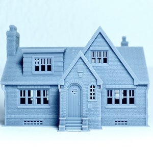 N Scale Brick Cottage - 1:160 for Diorama Modeling Kit - Building#30 - Etsy