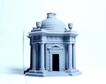 Temple-like Octagonal Pavilion N Scale 1:160 for Diorama | Etsy