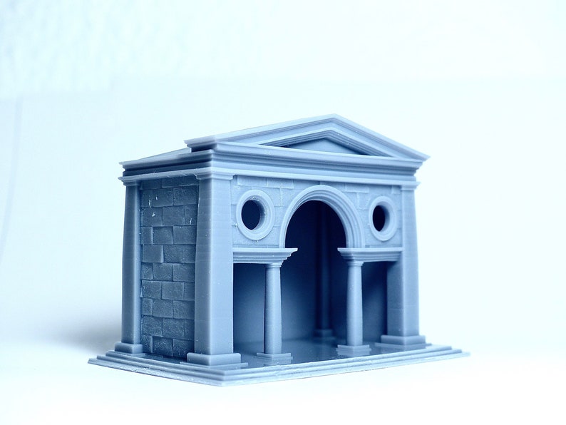 HO Scale Pavillon Garden Building - 1:87 for Diorama Modeling Kit ...