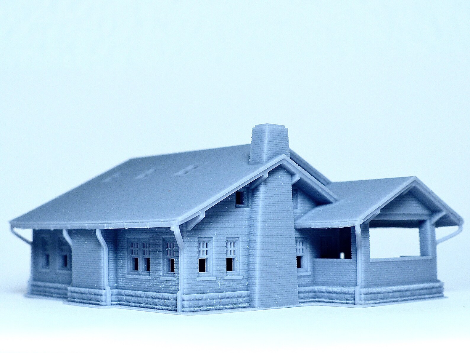 N Scale Brick Structure Farmhouse 1:160 for Diorama Modeling - Etsy