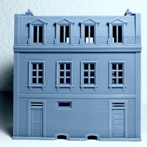 HO Scale Hotel Restaurant - 1:87 for Diorama Modeling Kit - Building ...