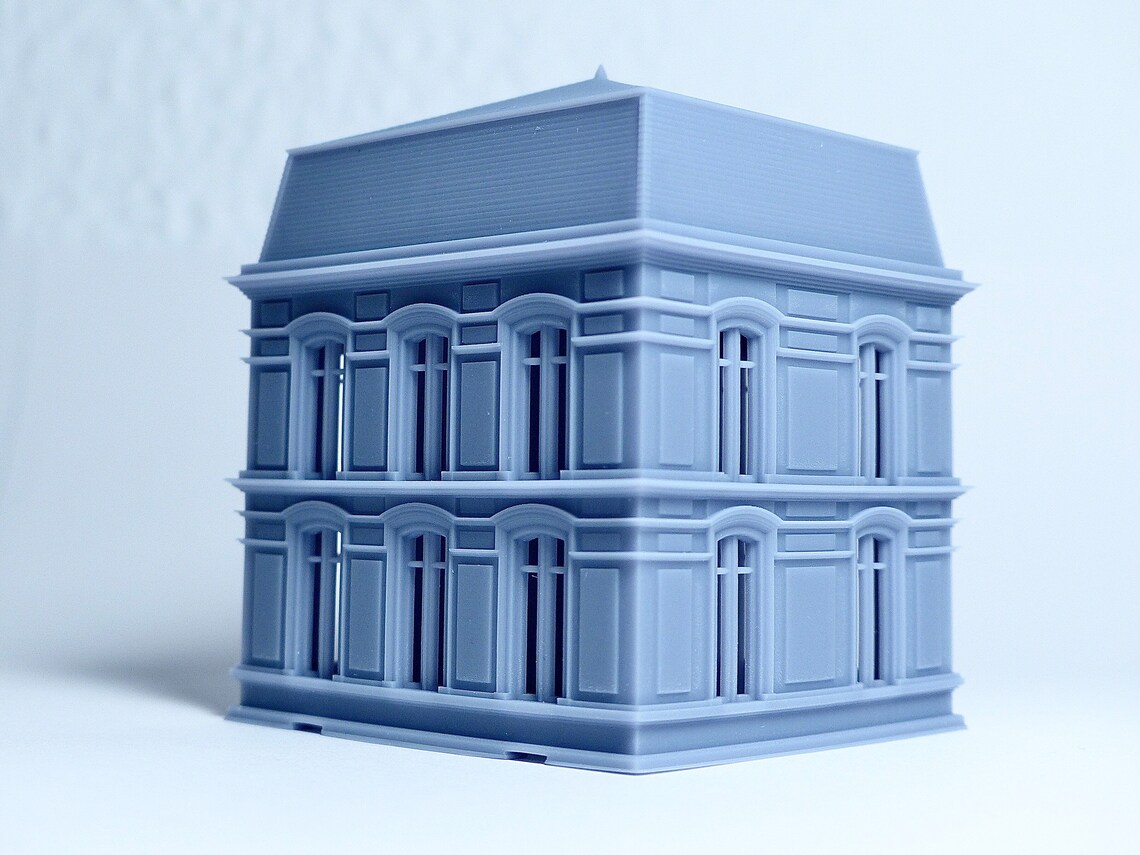 Classic French House N Scale Modeling Kit for Dioramas - Etsy