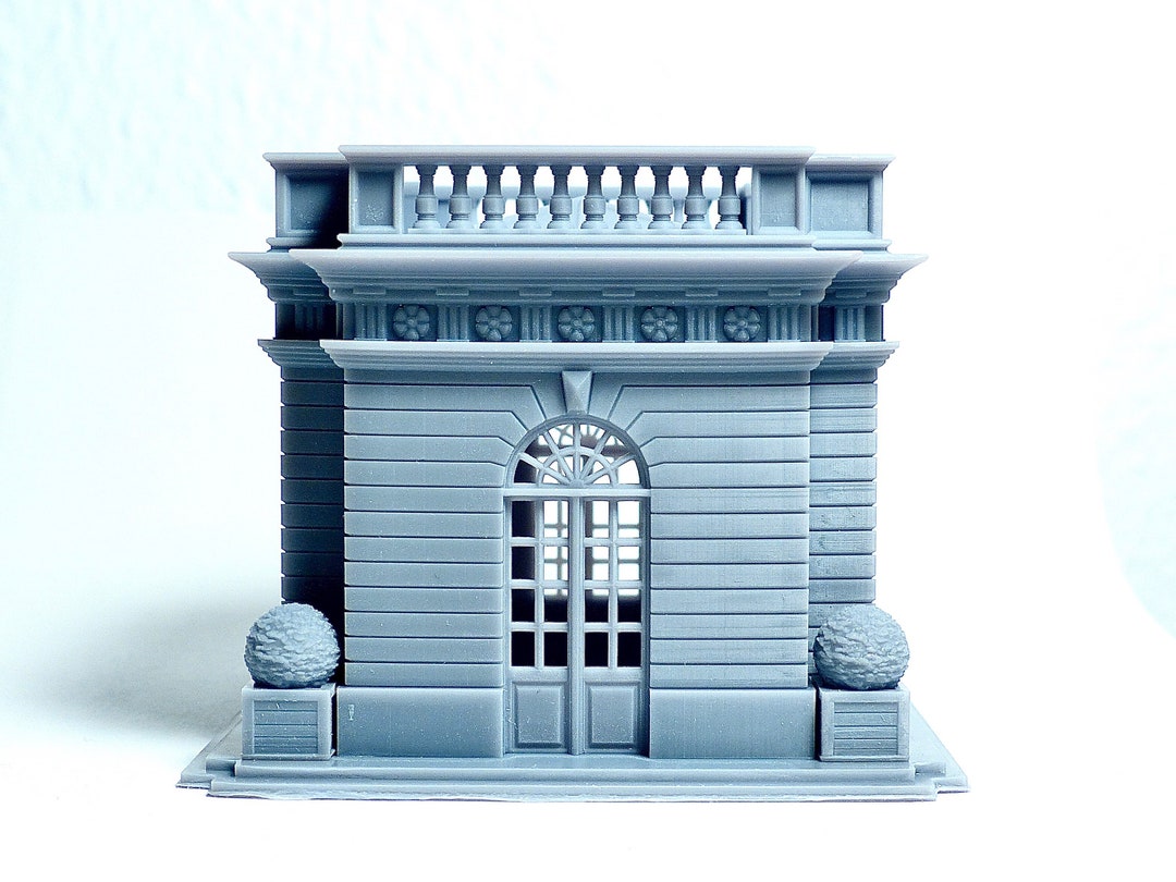 HO Scale Classic Pavilion Building - 1:87 for Diorama Modeling Kit ...