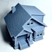 HO Scale Craftsman Style House - 1:87 for Diorama Modeling Kit ...