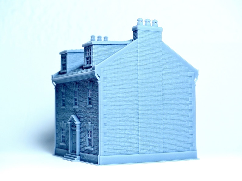 N Scale British Brick House 1:160 for Diorama Modeling Kit - Etsy