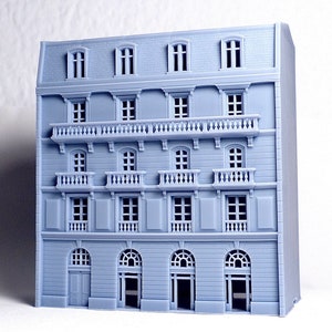 N Scale European Traditional Street Building - 1:160 for Diorama ...