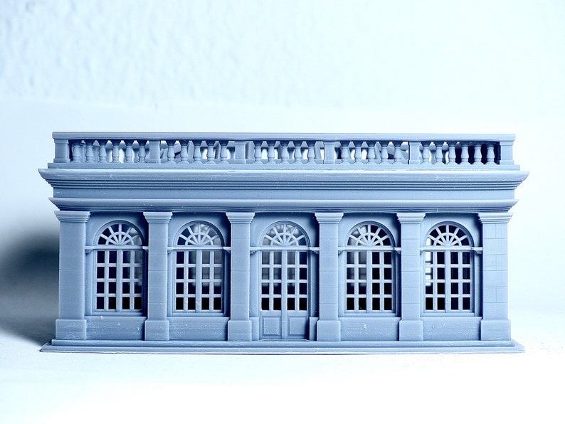 HO Scale Pavilion Building 1:87 for Diorama Modeling Kit - Etsy