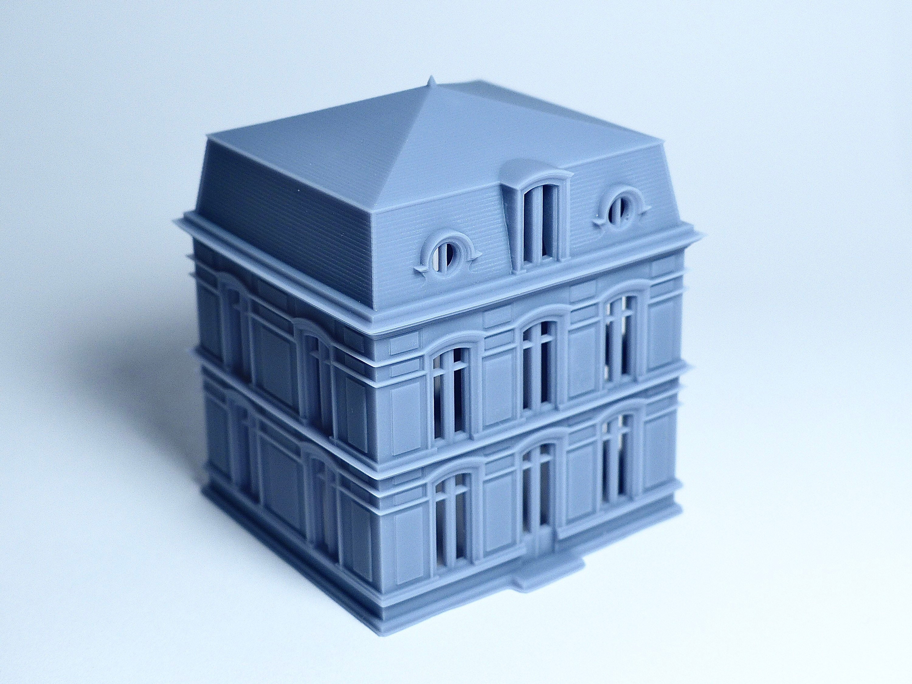 Classic French House N Scale Modeling Kit for Dioramas - Etsy