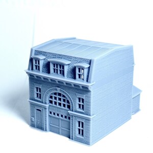 N Scale Carriage House - 1:160 for Diorama Modeling Kit - Building#32 ...