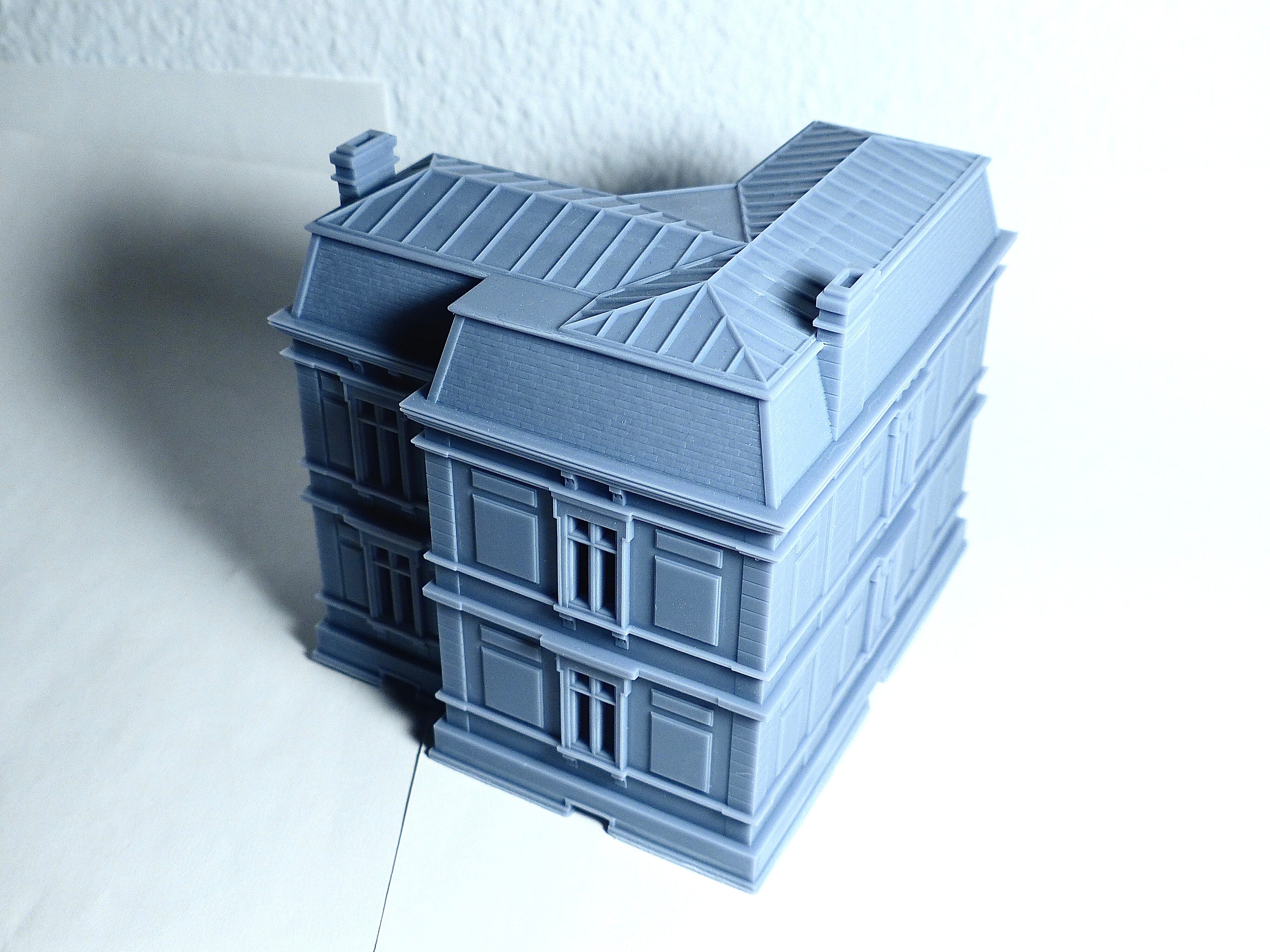 HO Scale Traditional French House - 1:87 for Diorama Modeling Kit ...