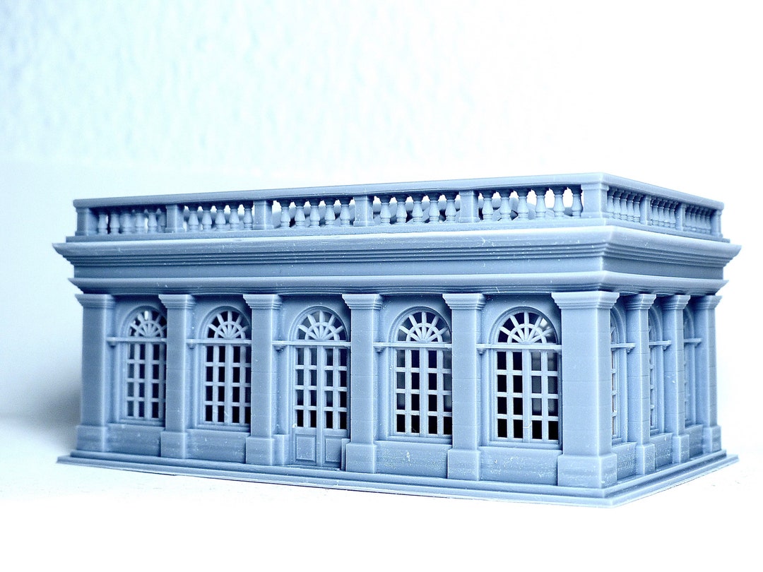 HO Scale Pavilion Building - 1:87 for Diorama Modeling Kit - Building ...