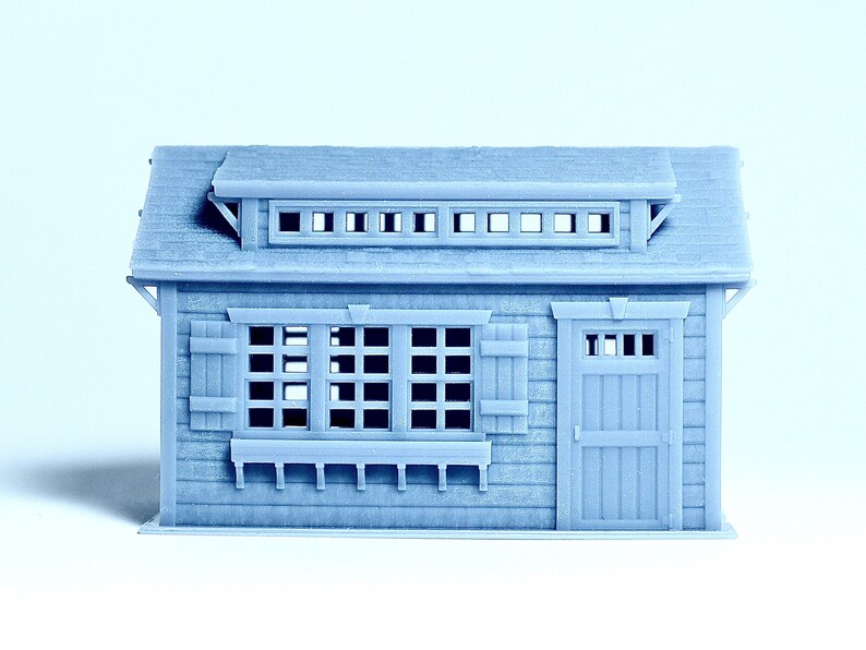 N Scale Garden Shed Craftsman Style - 1:160 for Diorama Modeling Kit ...