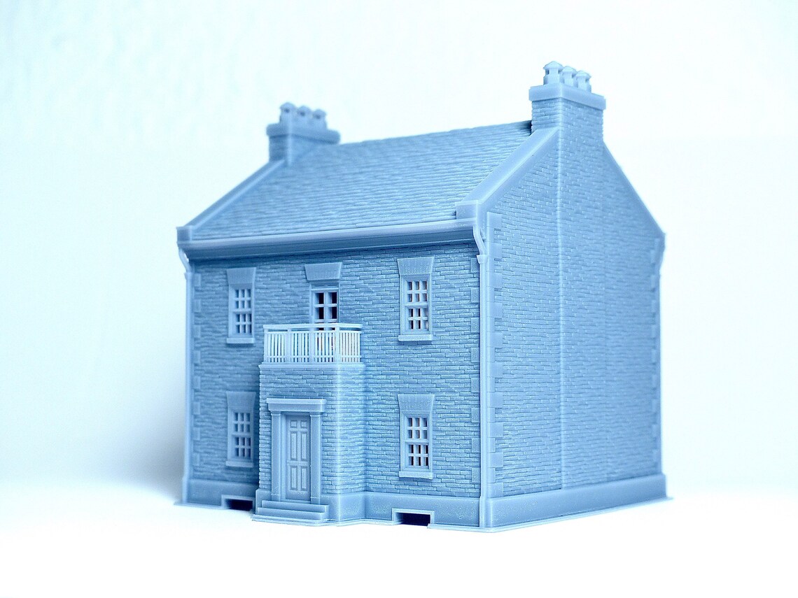 N Scale British Brick House 1:160 for Diorama Modeling Kit - Etsy