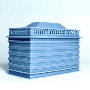 HO Scale French Style Pavilion Building - 1:87 for Diorama Modeling Kit ...