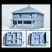 N Scale Cottage House With Interior Structure 1:160 for Diorama ...