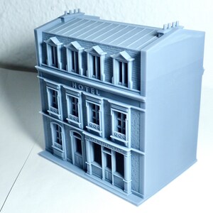 HO Scale Hotel Restaurant - 1:87 for Diorama Modeling Kit - Building ...