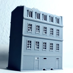 N Scale French Hotel - 1:160 for Diorama Modeling Kit - Building#25d - Etsy
