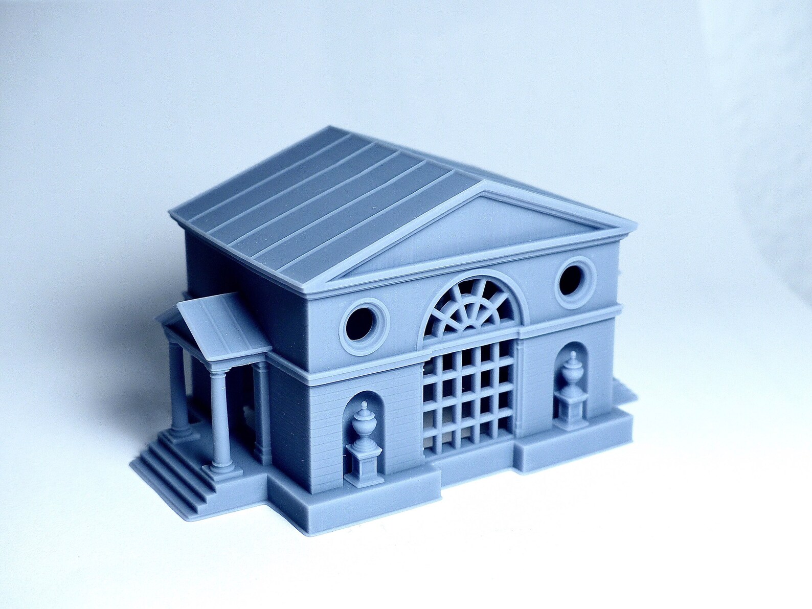 N Scale Temple-like Pavilion House 1:160 for Diorama - Etsy