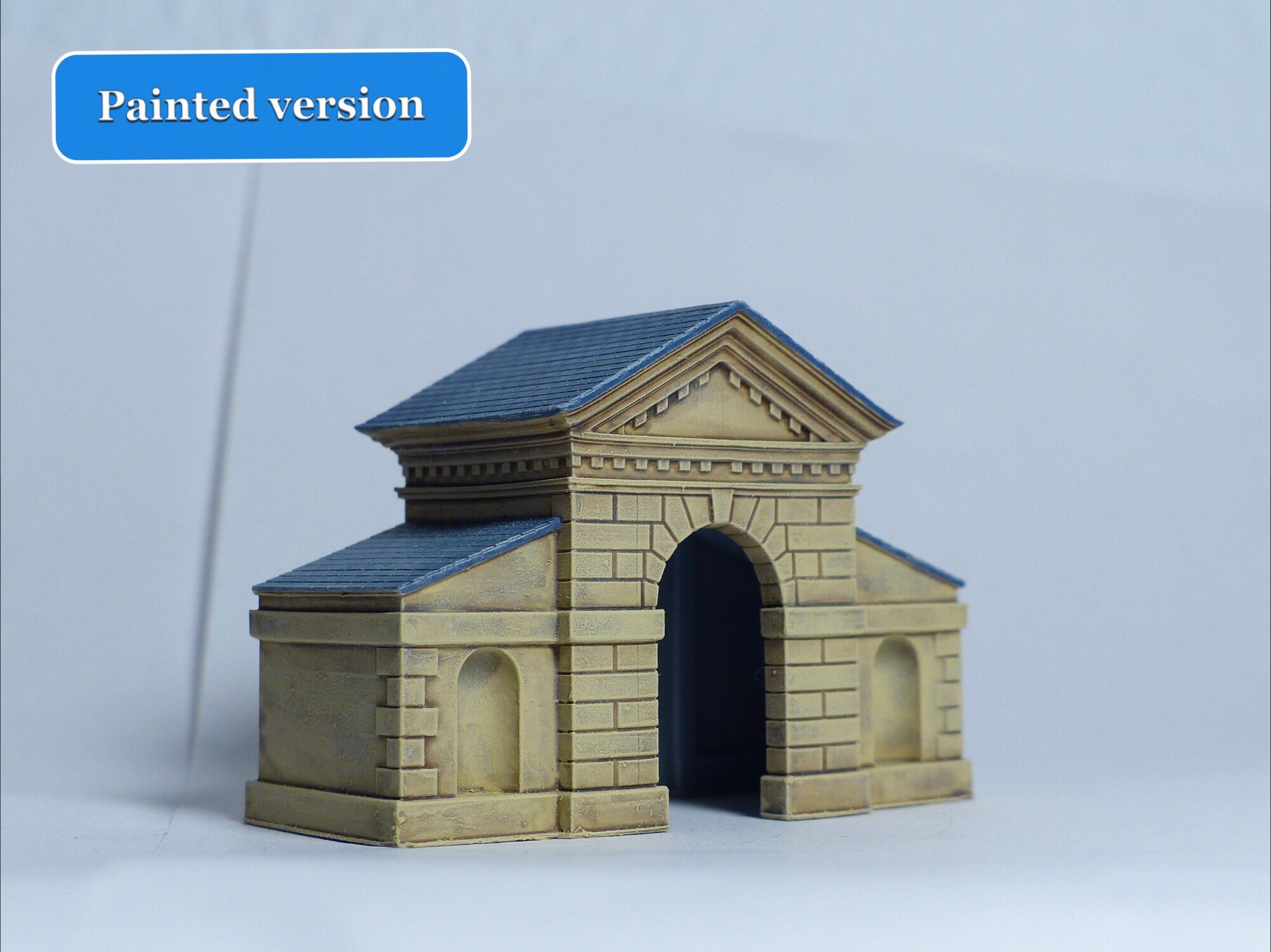 British Style Pavilion House N Scale 1:160 for Diorama - Etsy