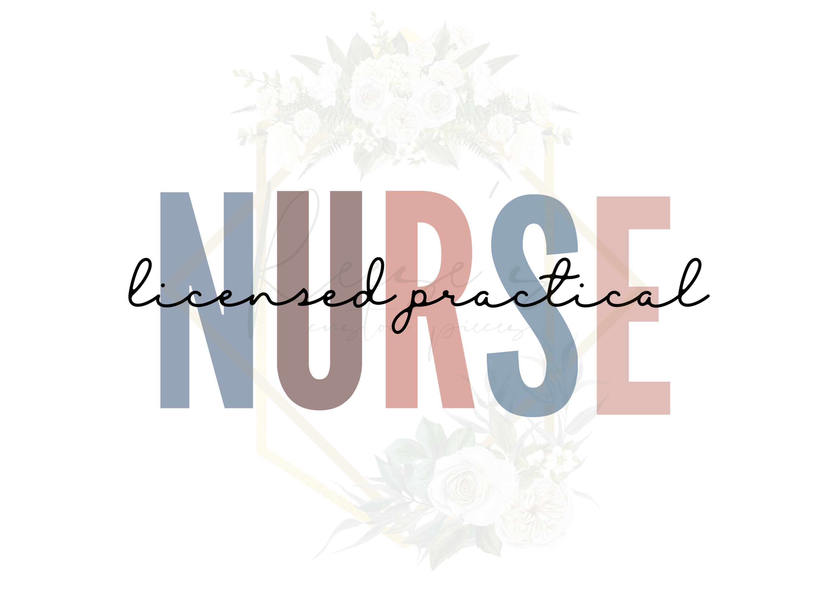 Licensed Practical Nurse PNG - Etsy