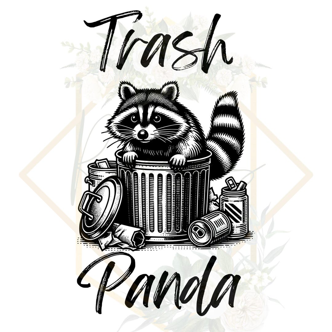 Trash Panda PNG - Etsy