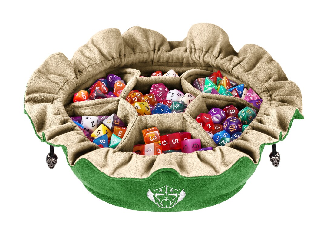 Cardkingpro Immense Dice Bags With Pockets - Capacity 150+ Dice - Great ...