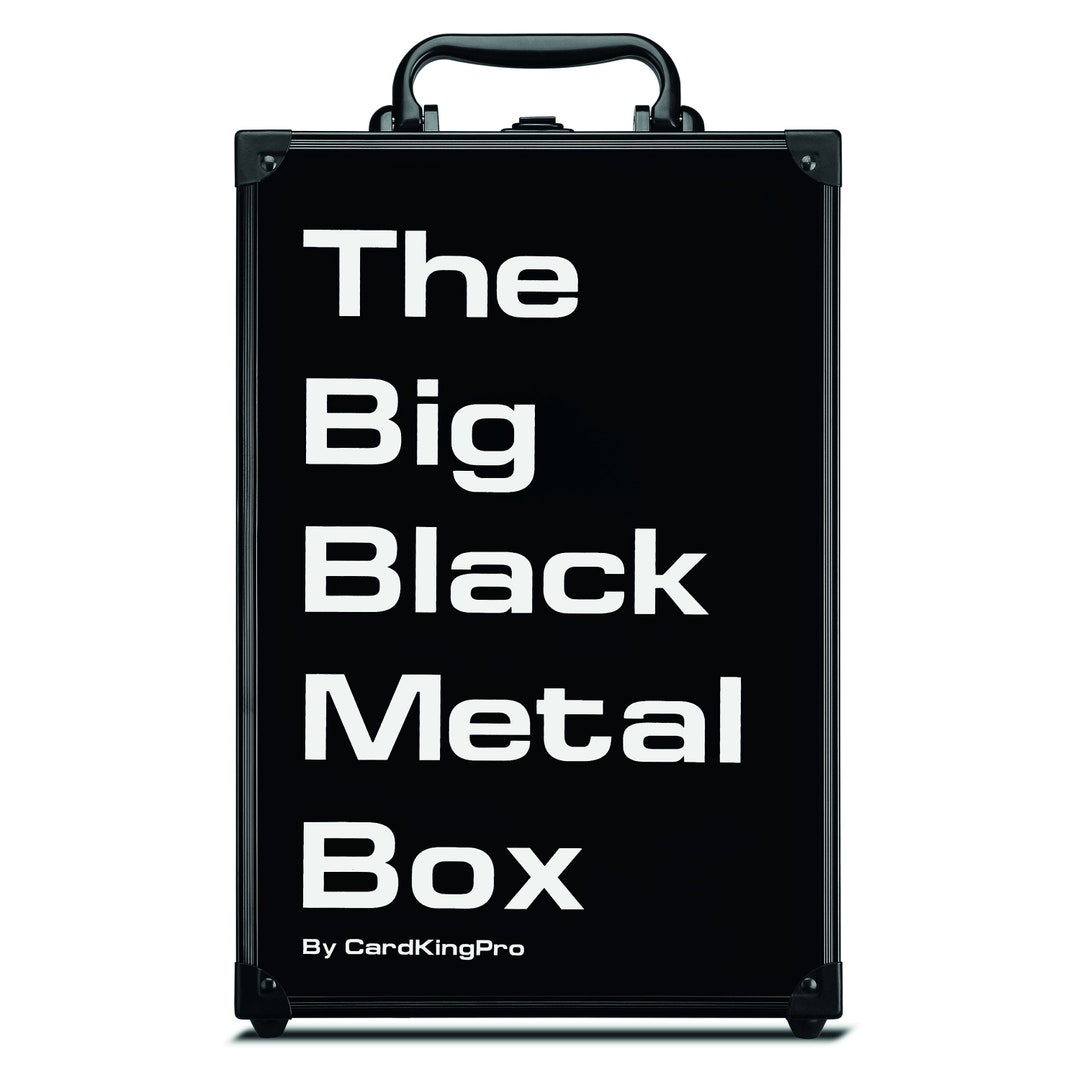 The Big Black Metal Box Suitable for Cards Against Humanity - Etsy