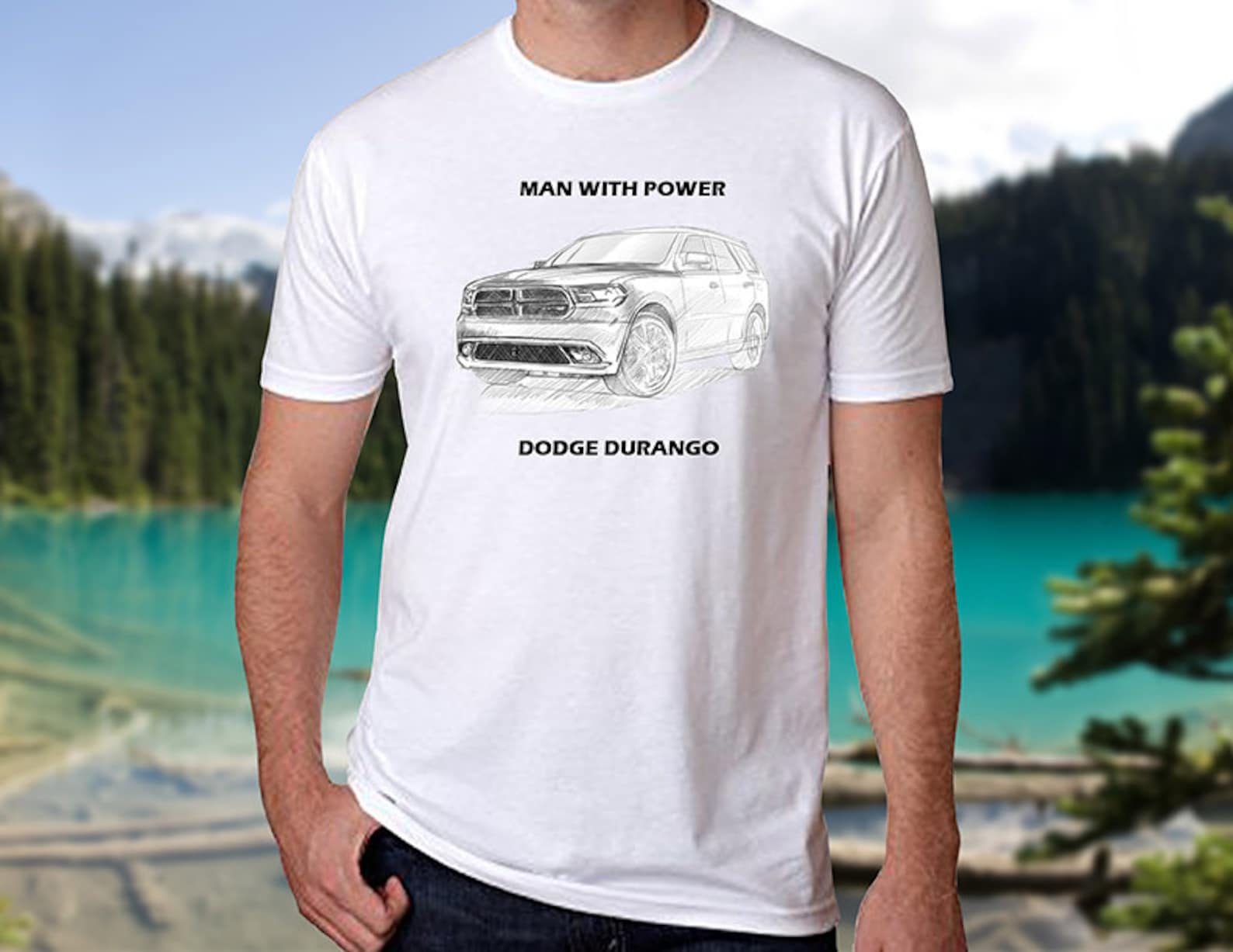 Dodge Durango T-shirt vehicle car auto man father clothing | Etsy