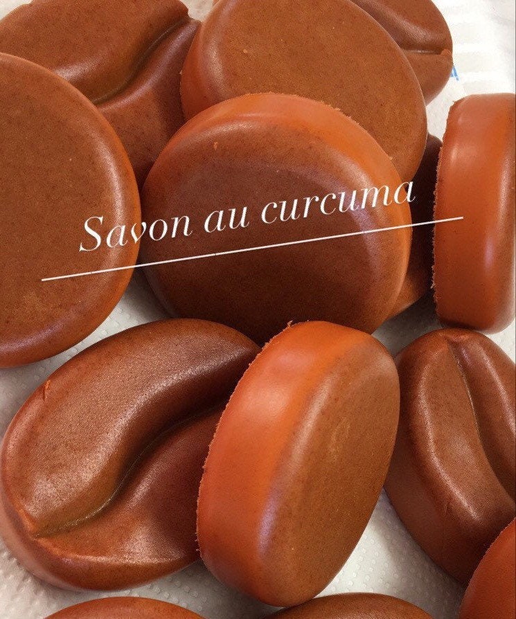 Savon au curcuma - Etsy France