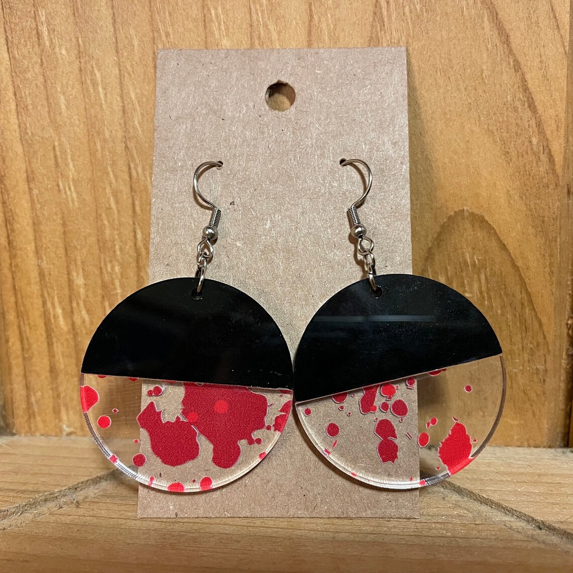 True Crime Halloween Horror Crime Scene Blood Splatter | Etsy