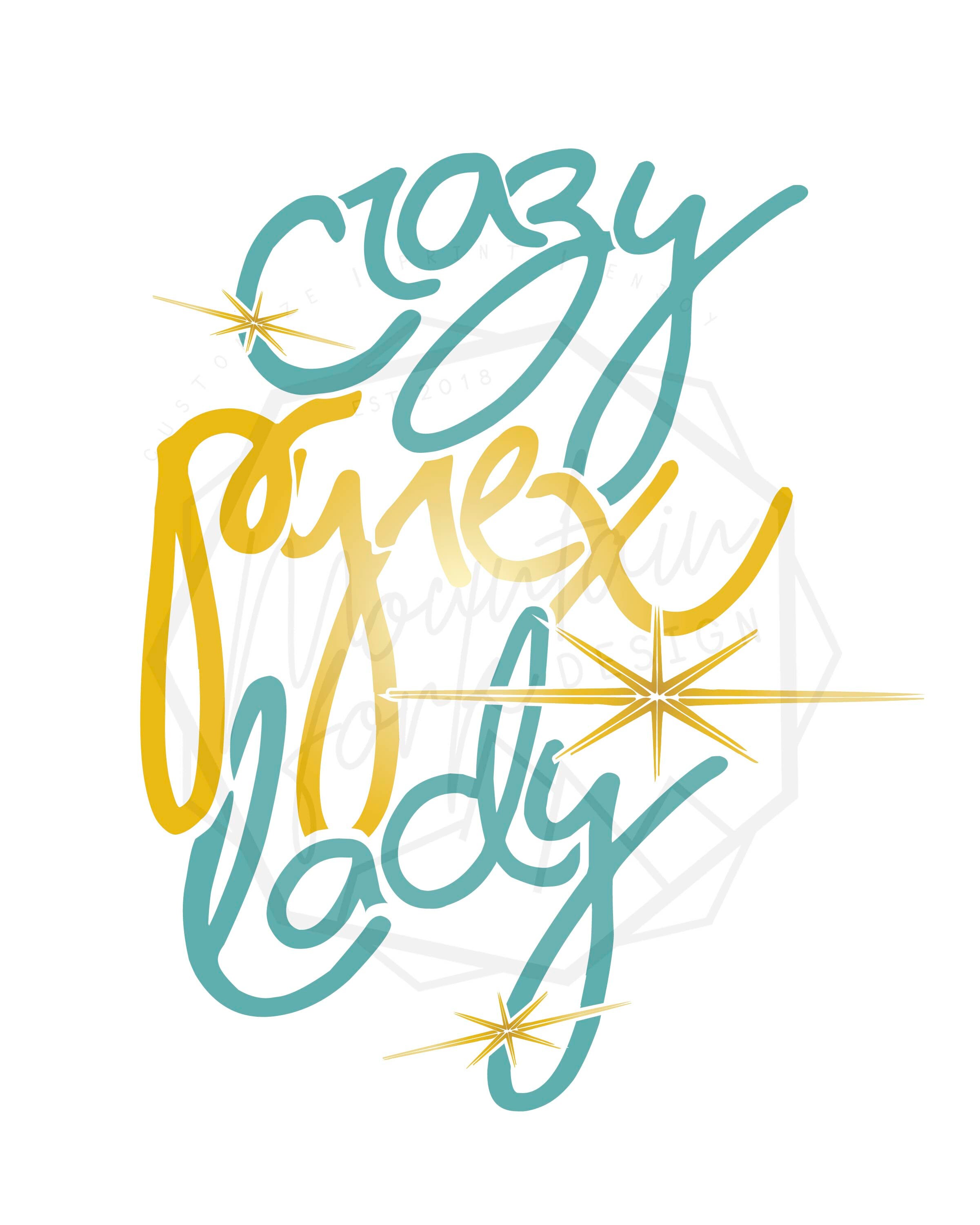 Starburst Pyrex, Crazy Pyrex Lady Svg/clip Art/digital - Etsy