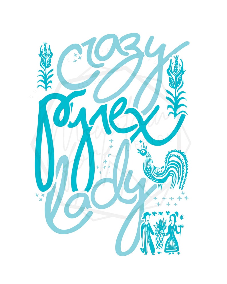 Butterprint Pyrex, Crazy Pyrex Lady Svg/clip Art - Etsy