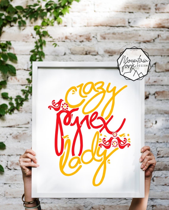 Friendship Pyrex Crazy Pyrex Lady Svg/clip Art | Etsy