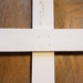 24 In. Rustic ROUGH CUT Wood Cross. for Bulk Orders Please Message ...