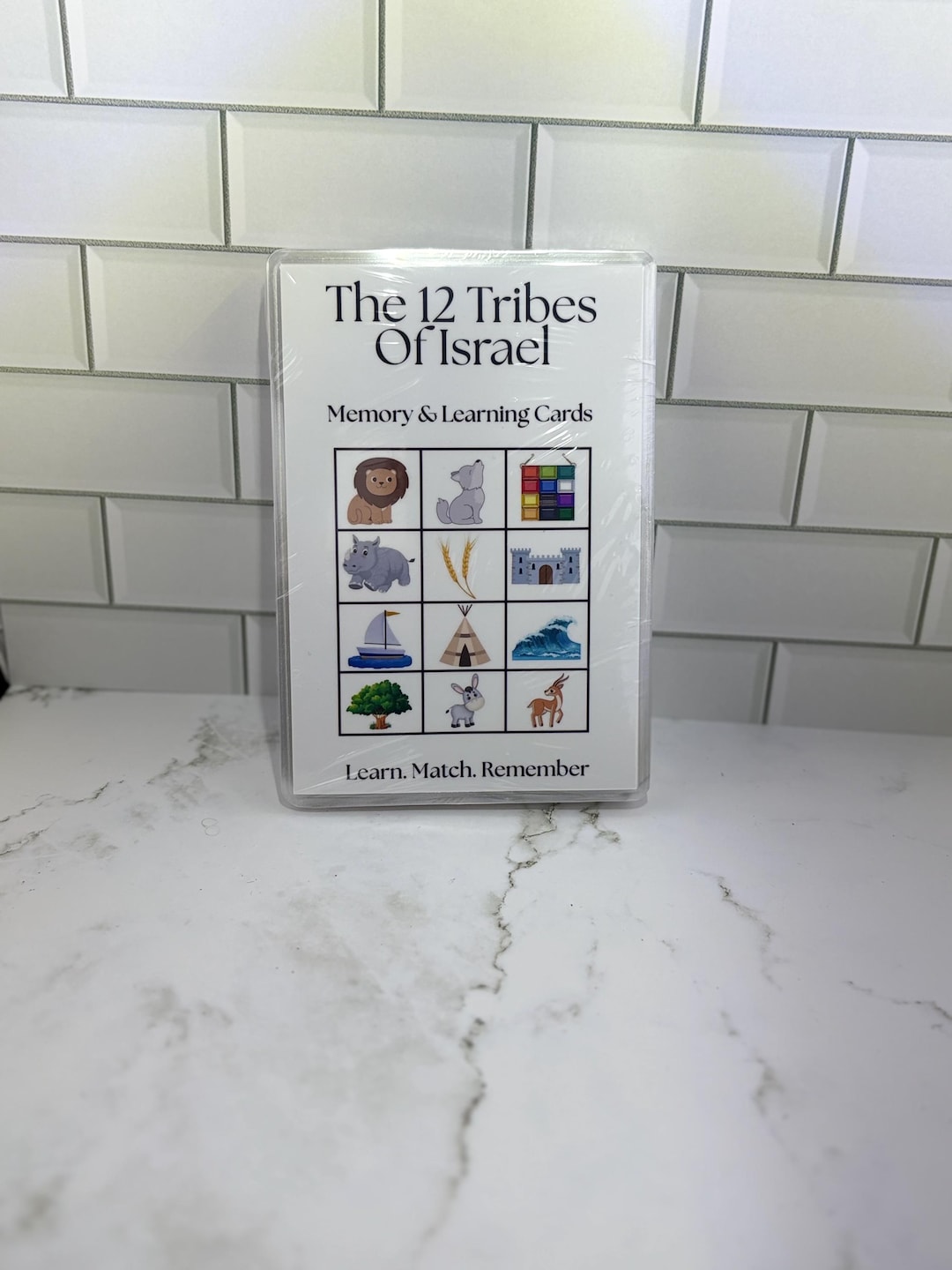 12 Tribes of Israel Memory & Learning Cards - Etsy