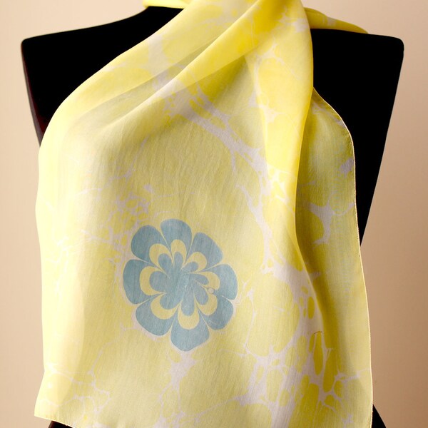 White Chiffon Scarf - Etsy