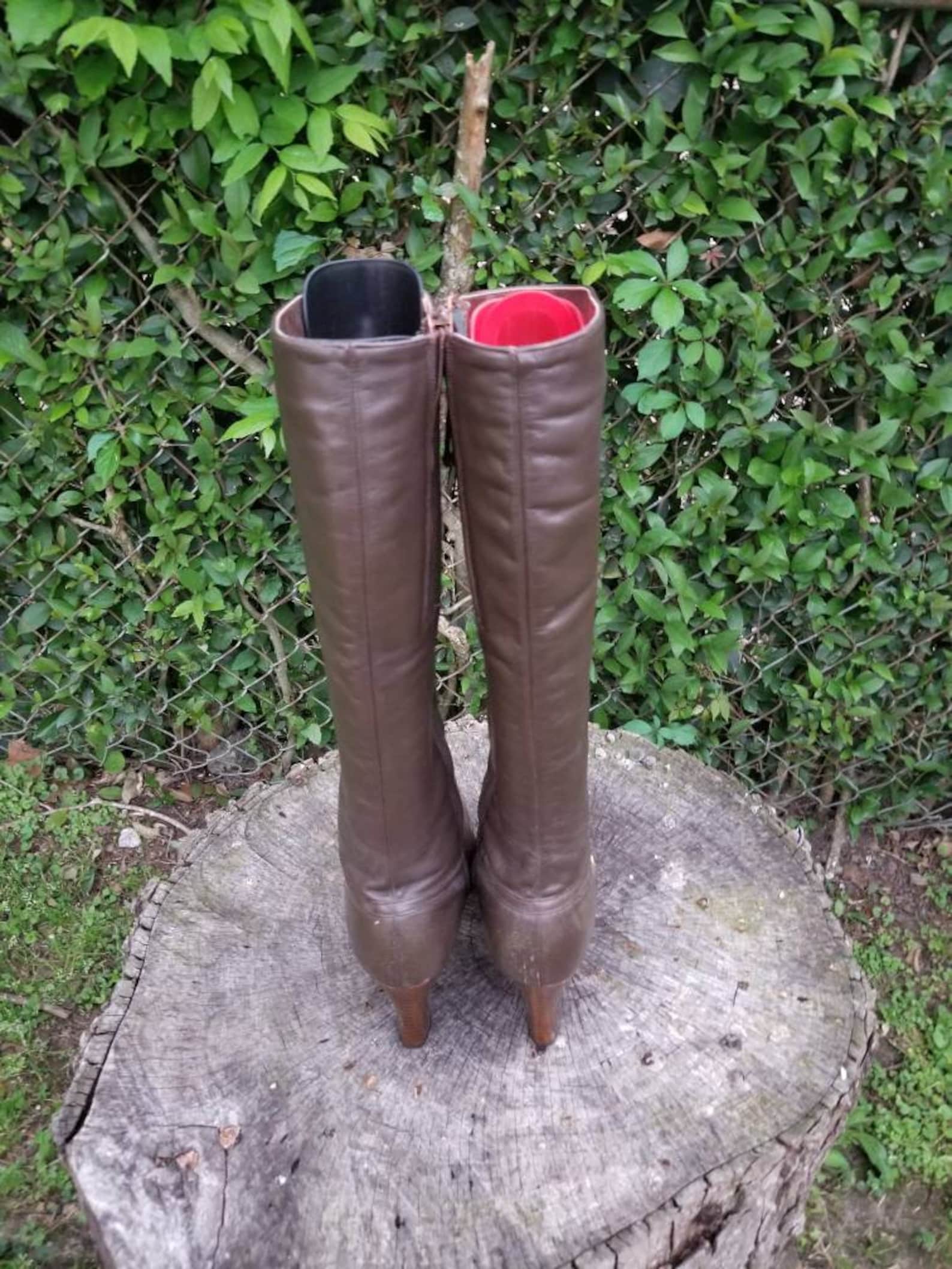 Sz 9 M Vintage Riding Boots From the 80s by Cobbies/ Genuine - Etsy