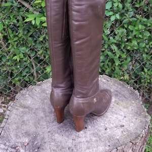 Sz 9 M Vintage Riding Boots From the 80s by Cobbies/ Genuine Leather ...