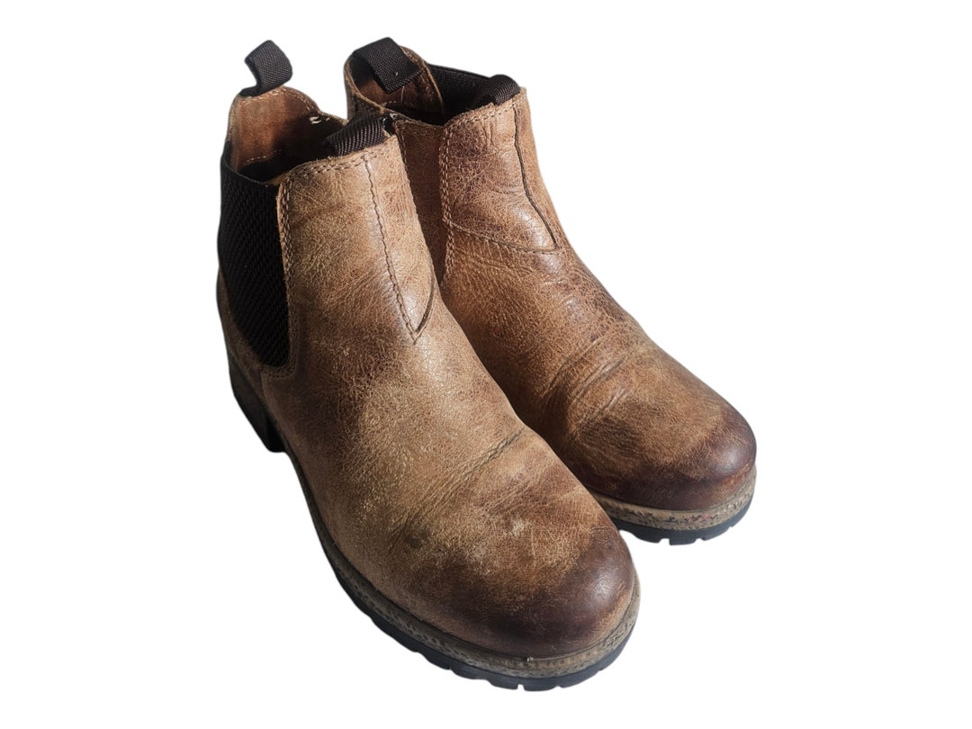 Diba True Women's Say so Chelsea Round Toe Casual Boots Ankle Low Heel ...