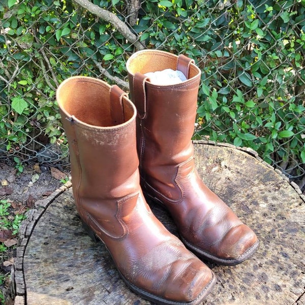 Distressed Boots - Etsy