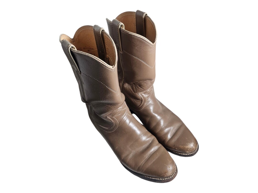 Justin Roper Cowboy Western Boots L3067 Vintage Women's Size 6B - Etsy