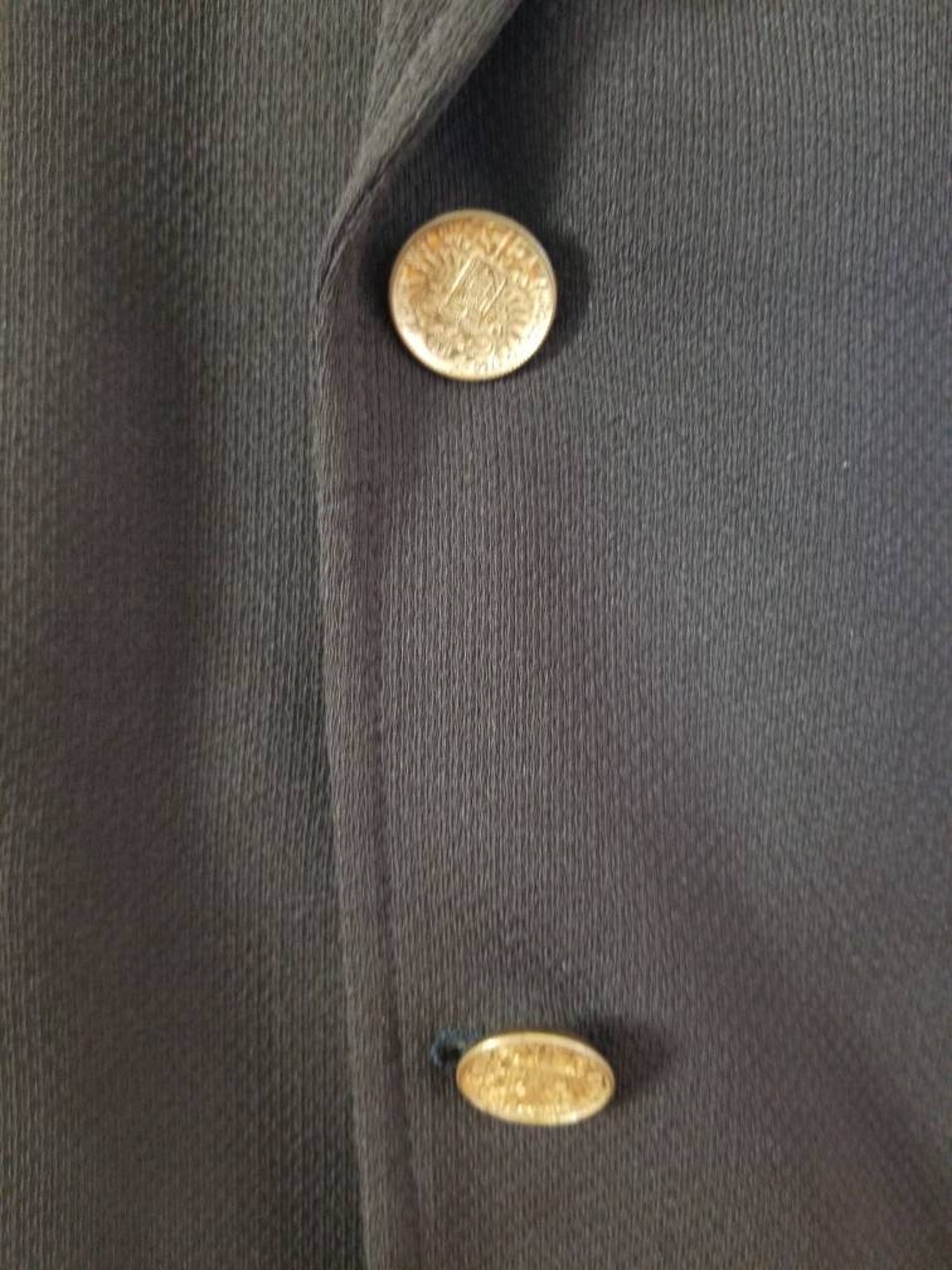 Vintage 100% Polyester Brown Blazer by Curlee Mens Shop/ 42R - Etsy