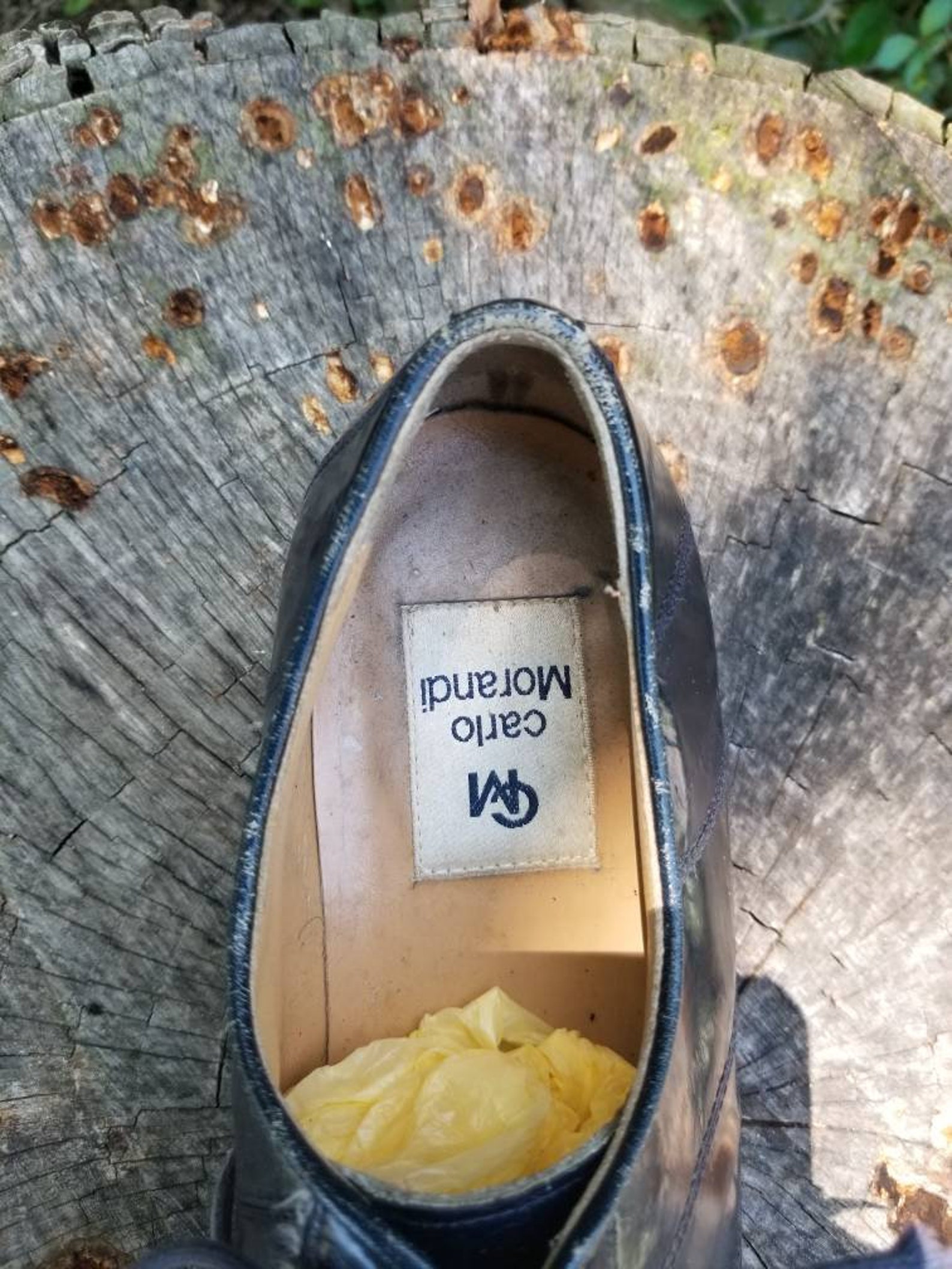 Sz 8 Vintage Carlo Morandi Genuine EEL Skin Lace up Dress Shoes - Etsy