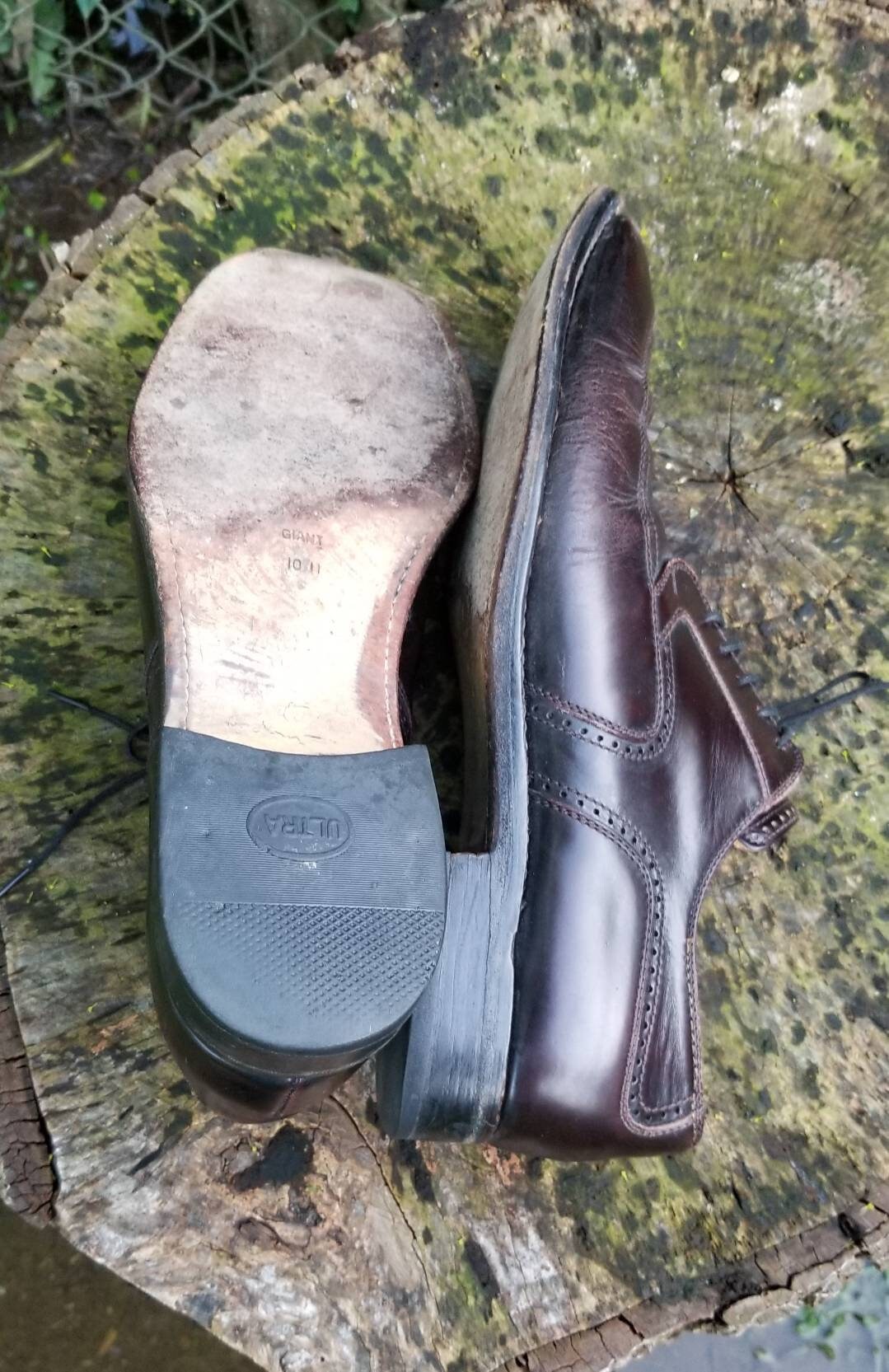 Imperial Super Prime Shoes Size 11 D Burgundy Oxfords Leather | Etsy