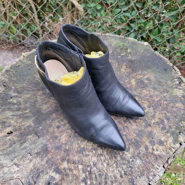 Italian Leather Booties - Etsy